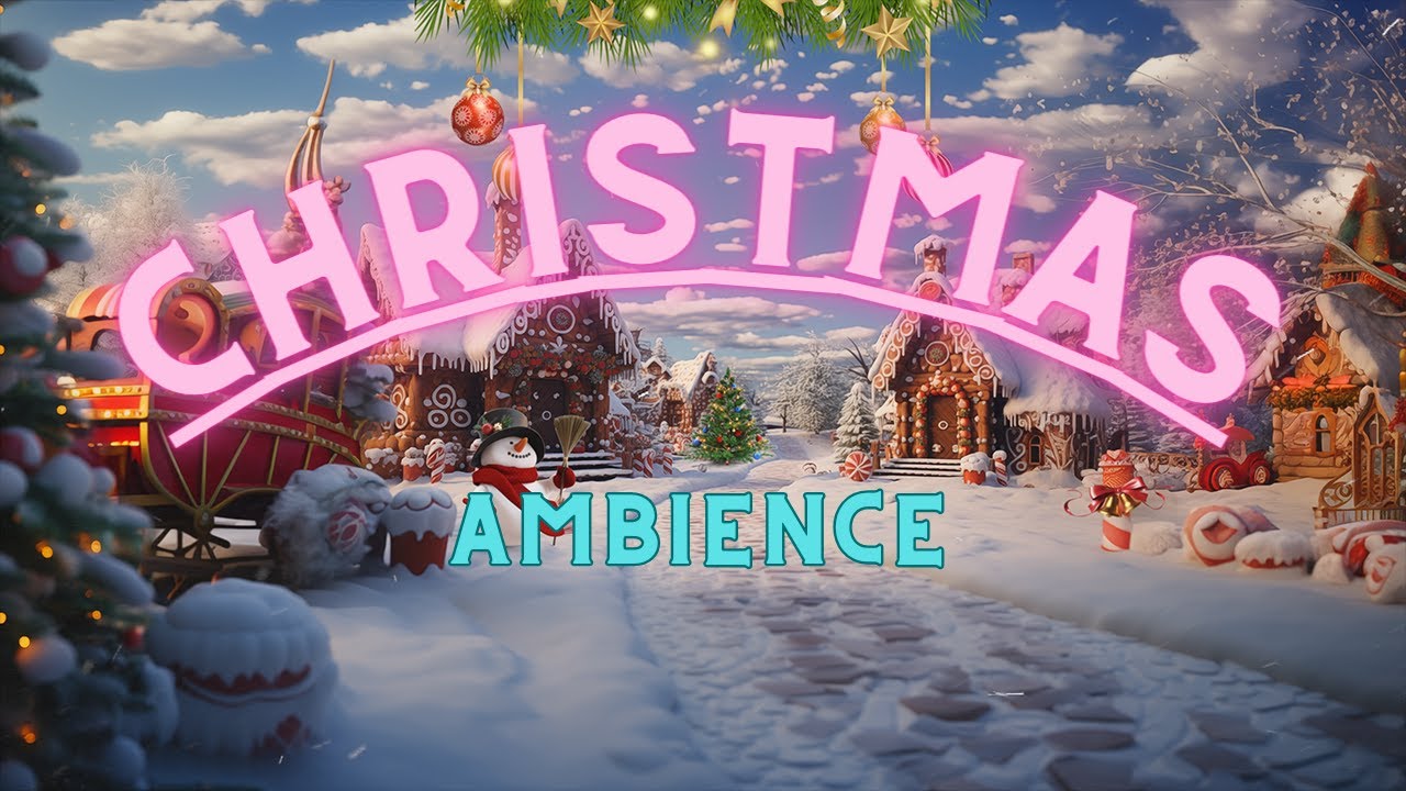 Christmas Ambience - ASMR - Happy New Year - YouTube