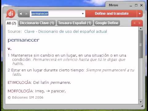 Definición de permanecer - YouTube
