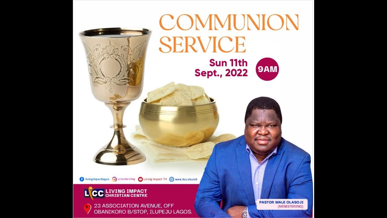 LICC LIVE STREAM | Sunday Communion Service | 11-09-2022 - YouTube