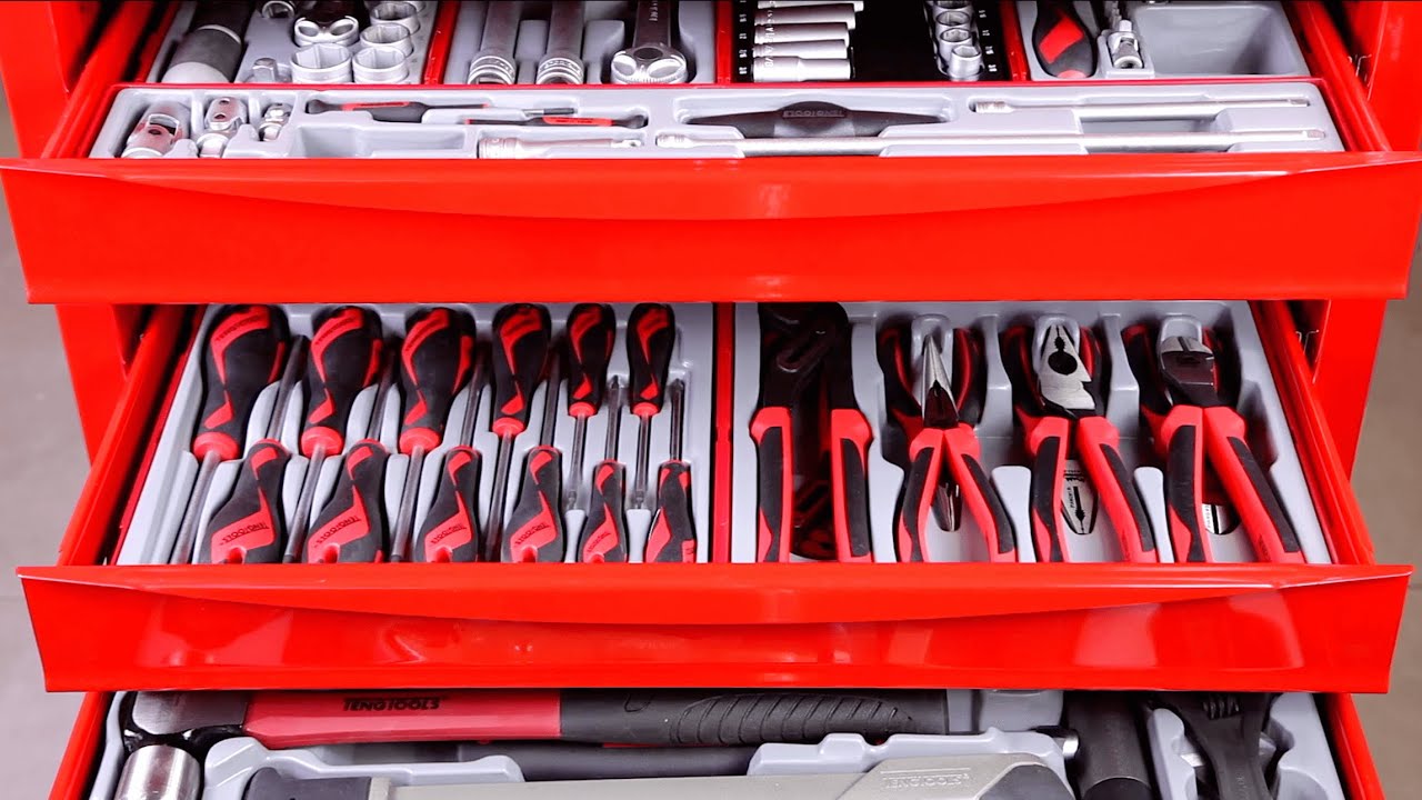 Teng Tools USA Pro series tool kit for mechanics - YouTube