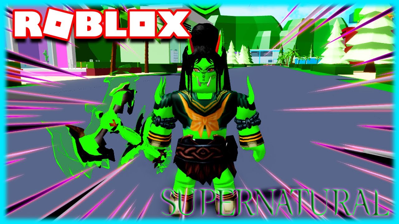JE DEVIENS UN ORC | Roblox SuperNatural Simulator - YouTube