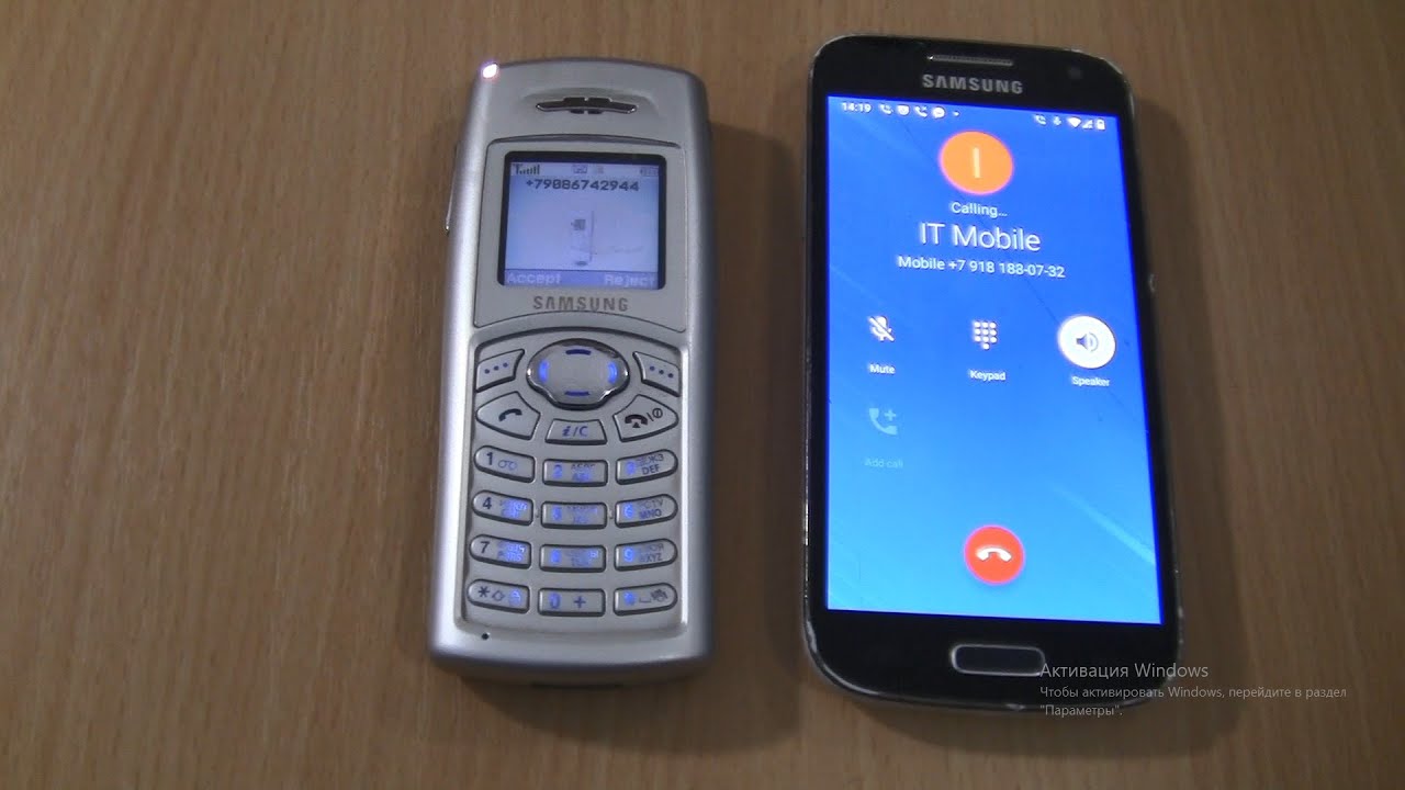 Incoming call & Outgoing call at the Same Time Samsung C100+Samsung ...