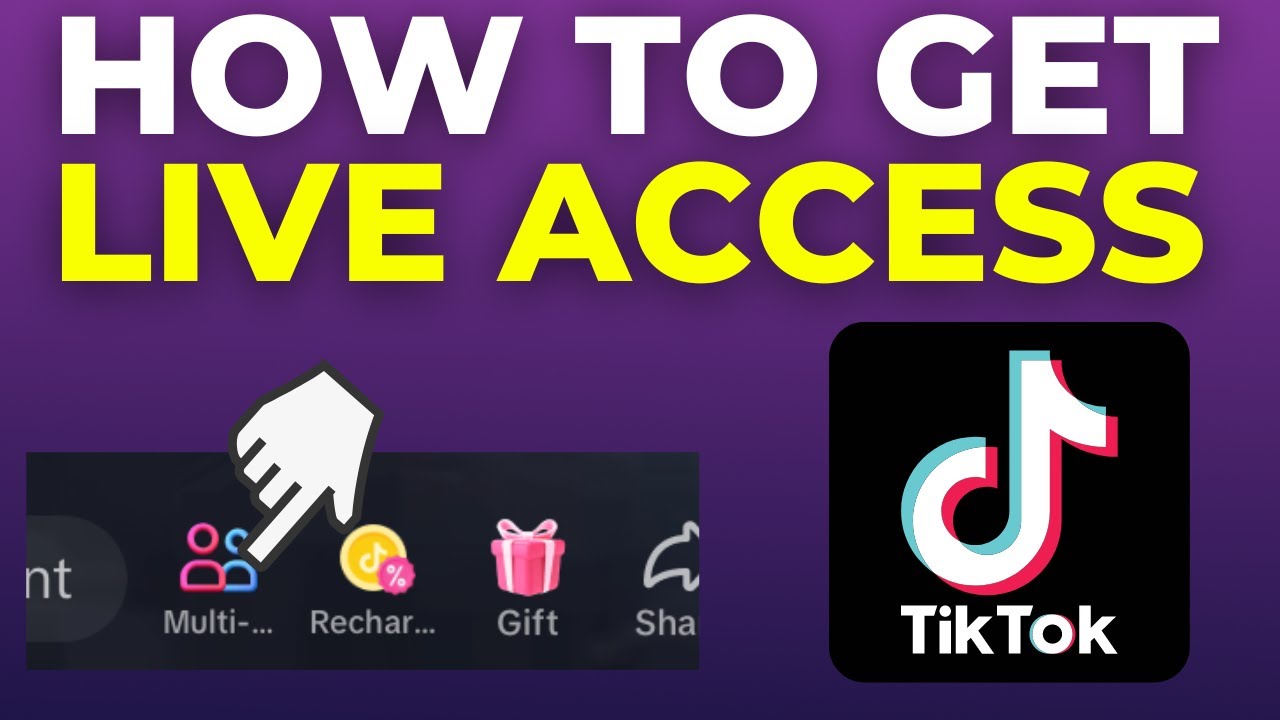 How To Get Live Access On TikTok (2024) - YouTube