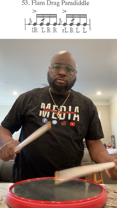 Advanced Snare Drum Lesson Flam Drag Paradiddle Snare Drum Rudiment - YouTube