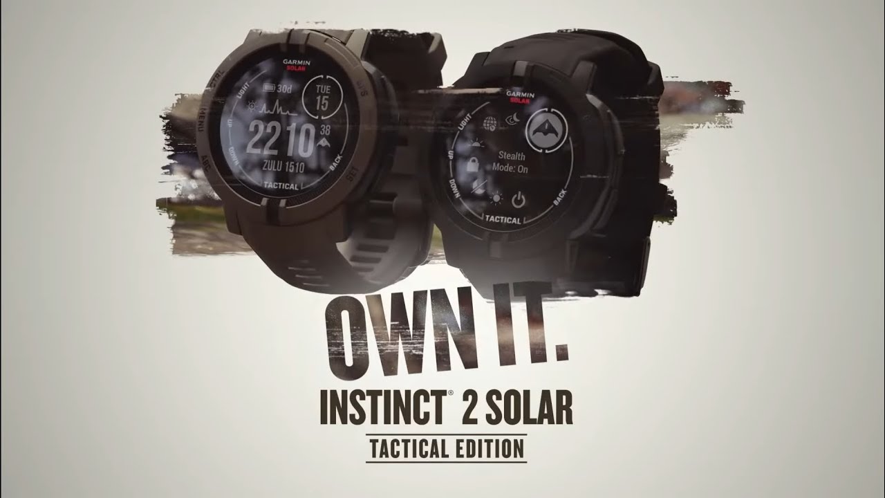 GARMIN INSTINCT 2 SOLAR TACTICAL (UNBOXING) - YouTube