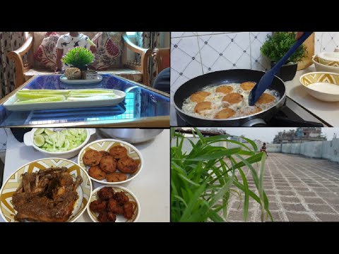 Friday Special Lunch At Home | Bangla Silent Vlog | By Aryfa