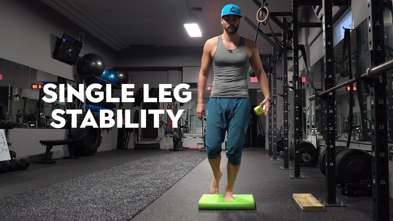 Single Leg Stability (Improve Your Ankles) - YouTube