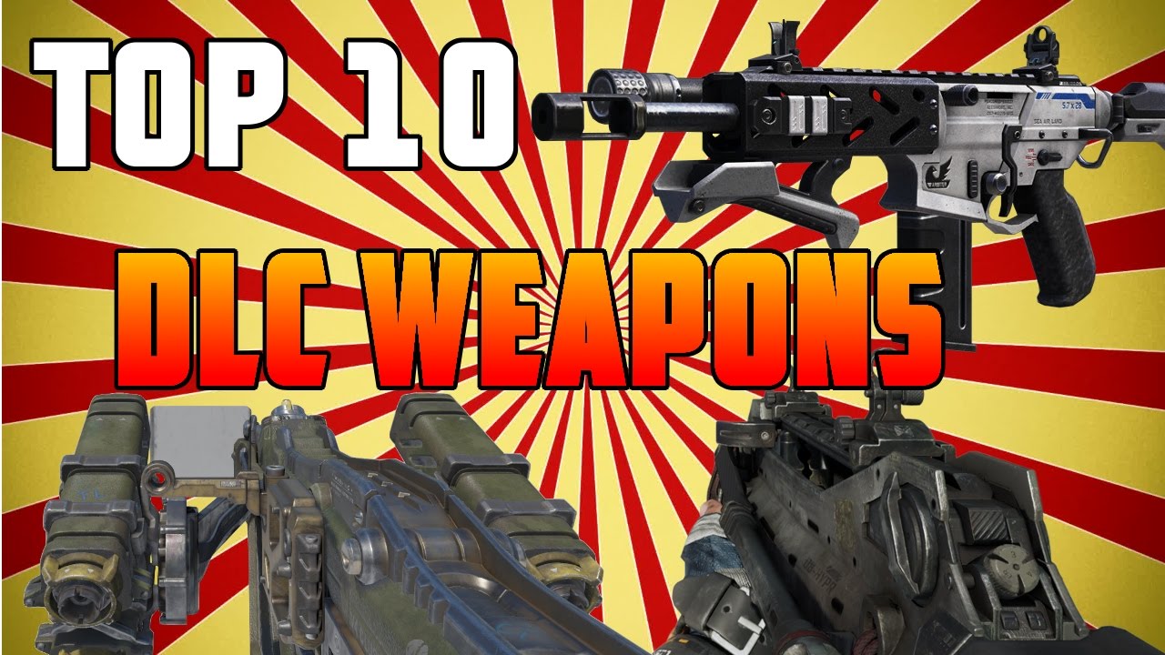 TOP 10 DLC WEAPONS IN COD HISTORY - YouTube