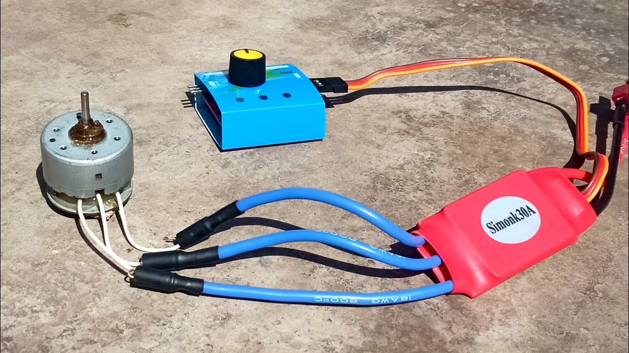 how to make brushless motor from dvd motor | convert DVD motor to ...