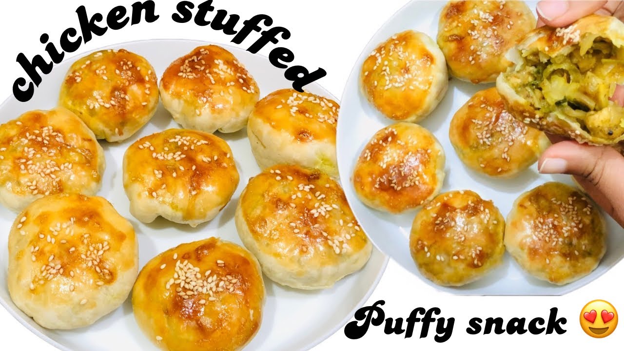 ಆಹಾ!! ಎಂಥಾ ರುಚಿಯಾದ ಚಿಕನ್ ಸ್ಟಫ್ಫ್ ಪಫ್ಫೀ ಸ್ನಾಕ್ಸ್ ಟ್ರೈ ಮಾಡಿ ಖಂಡಿತವಾಗ್ಲೂ ...