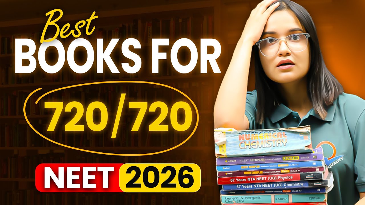 Best Books to Score 720/720 in NEET |Theory & Question practice - YouTube