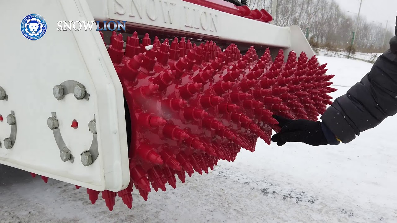 SNOWLION Mechanical Double Roller Ice Breaker/Ice-breaking Machine 3.94 ...