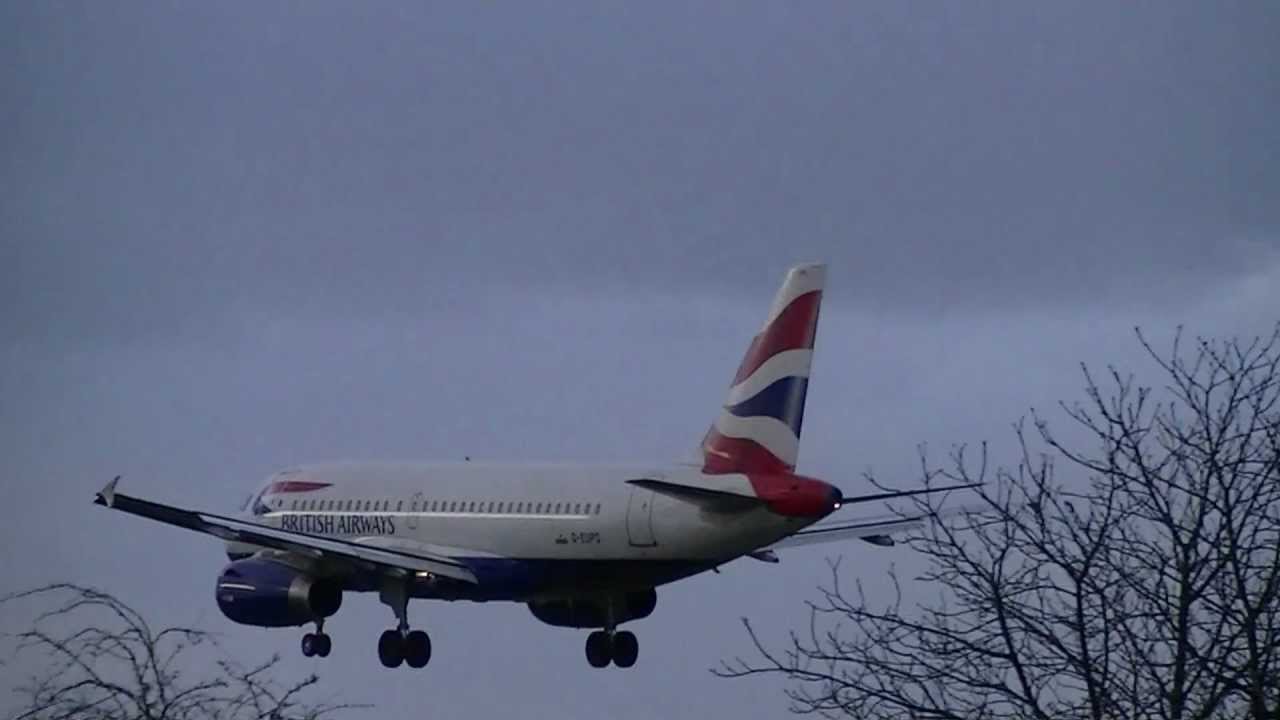 Planes at London Heathrow Airport HD 21/01/2012 - YouTube
