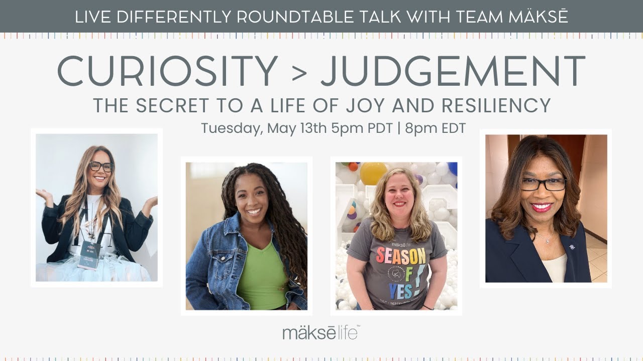 Live Differently: Curiosity Over Judgement "The Secret To A Life Of Joy ...