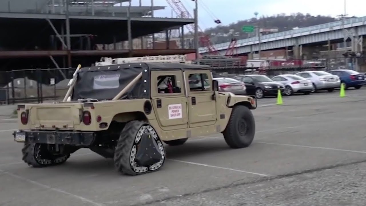 US military unveils Shape Shifting Wheel - YouTube
