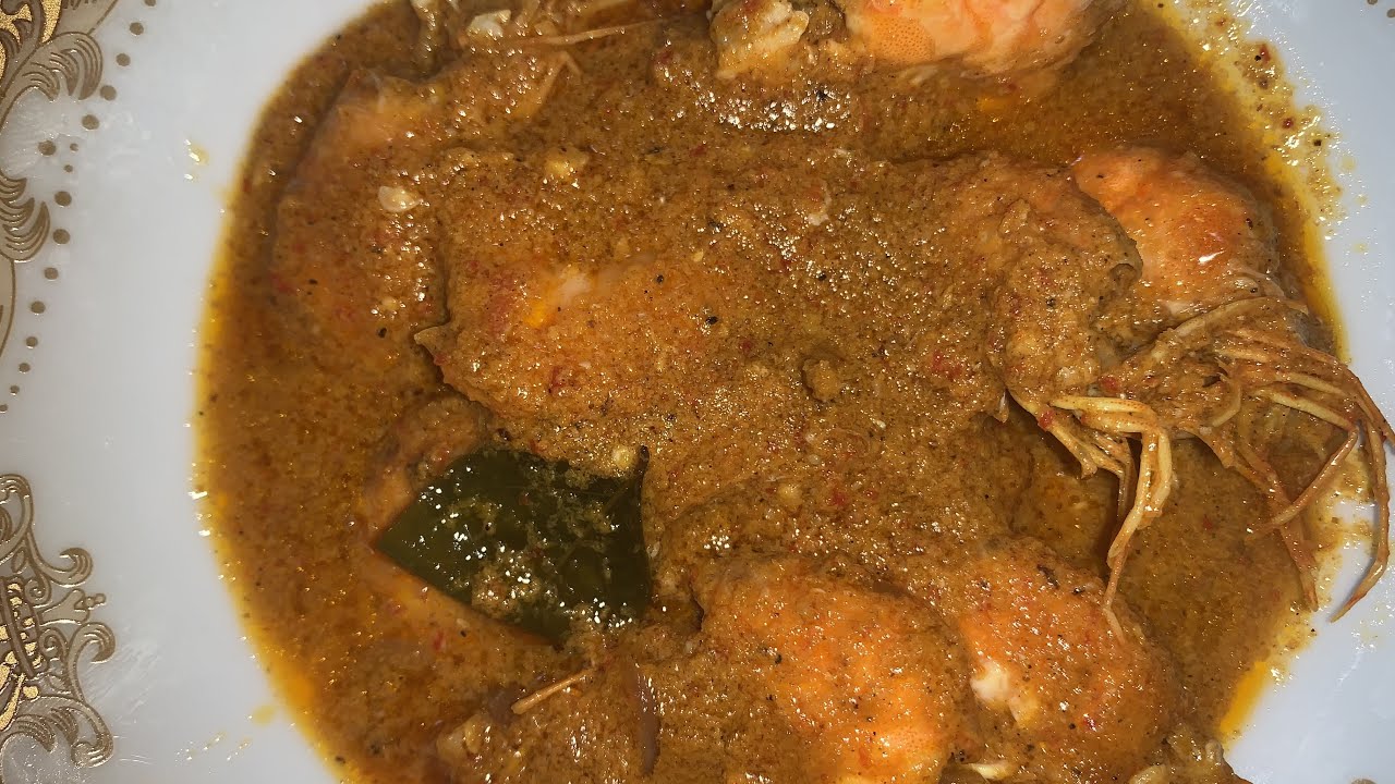 Udang Masak Merah | Khas Aceh - YouTube