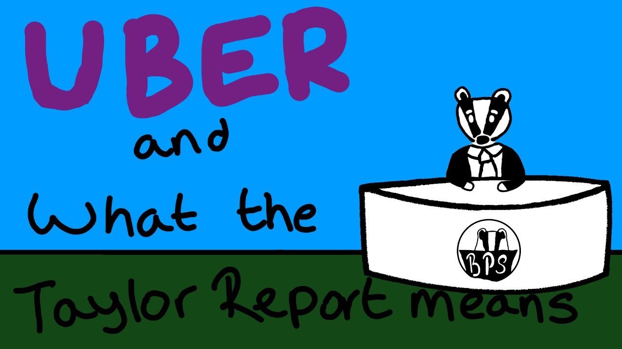 UBER, and what the Taylor report really means- BPS - YouTube