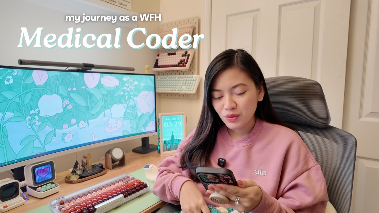 My WFH Medical Coder Journey 👩🏻‍💻🩺 - YouTube