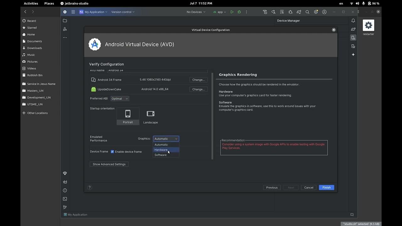 [FIX] Flutter application crashing when restarting on Android emulator - E/emuglGLESv2_enc GL ...