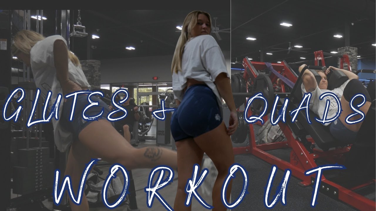 Full Glutes & Quads Workout, Leg Day Workout - YouTube