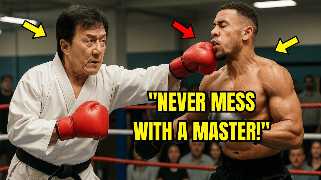 Cocky Boxer Underestimates Jackie Chan in the Ring – The Knockout Is ...