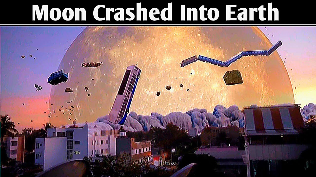 What If The Moon Crashed Into Earth l #shorts - YouTube