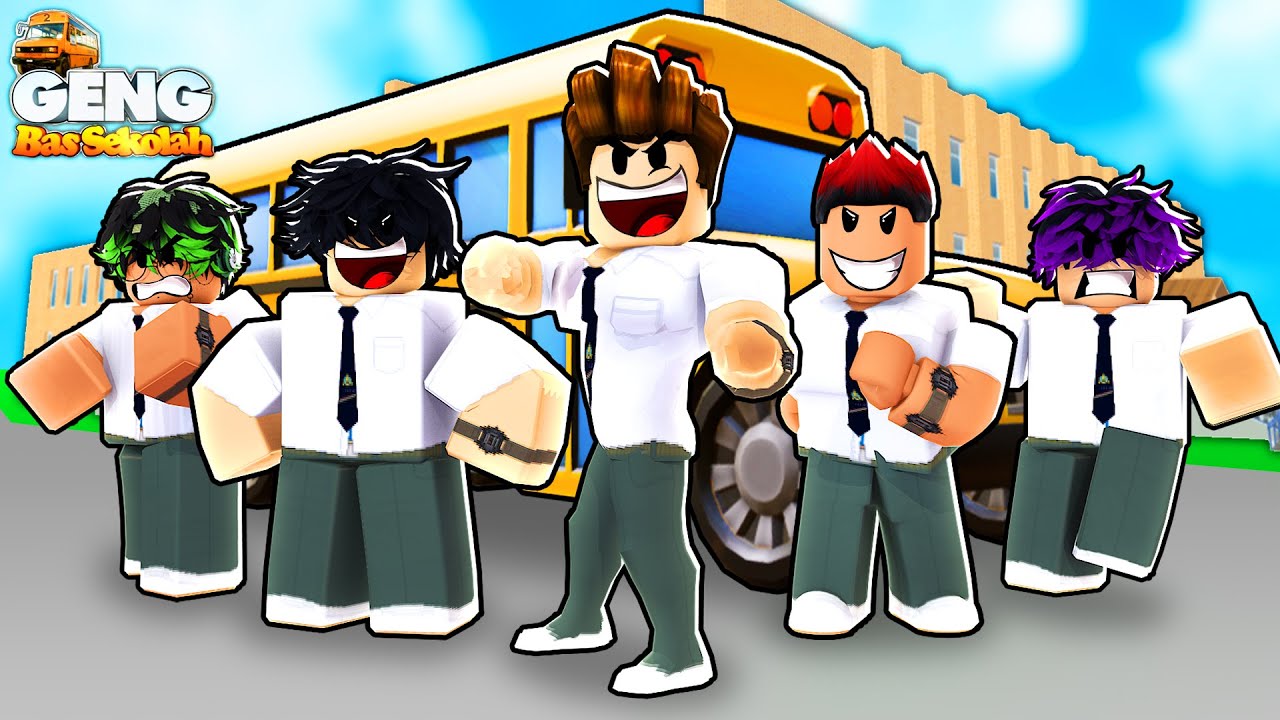 Drama Parodi Geng Bas Sekolah!!! (Roblox Malaysia) - YouTube