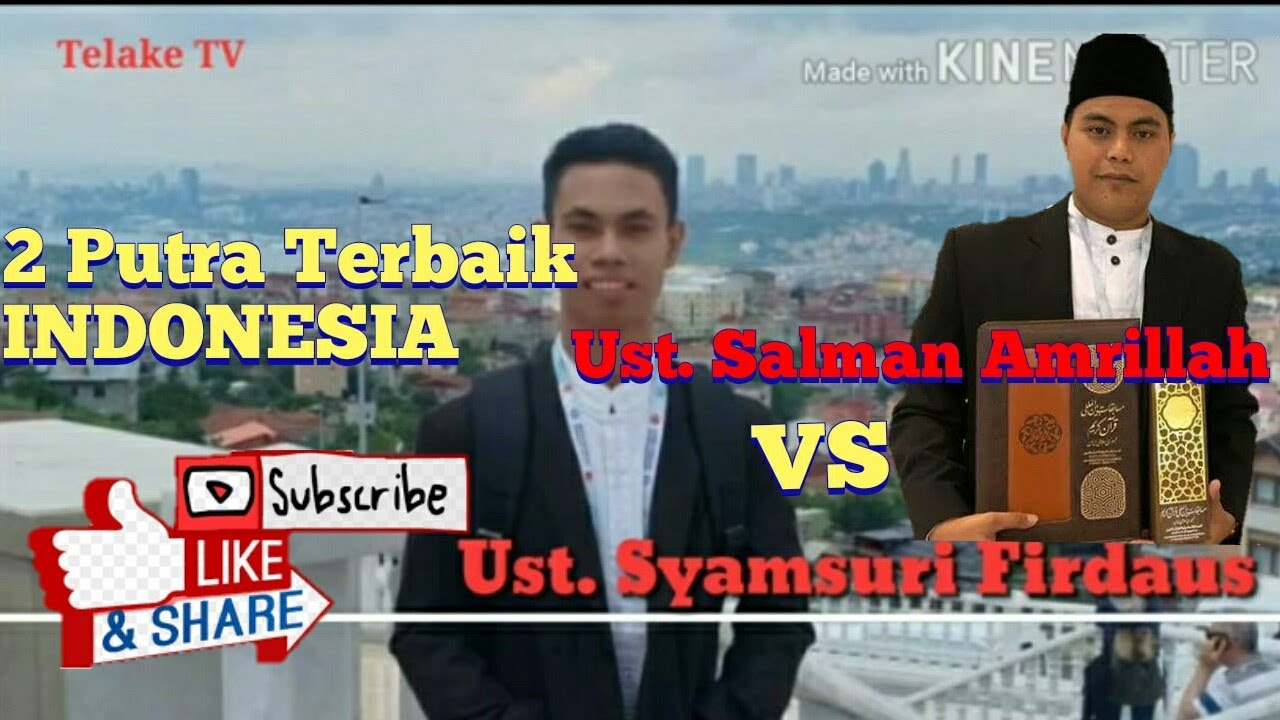 Qori Internasional Syamsuri Firdaus Juara 1 MTQ Turki 2019 VS Salman ...