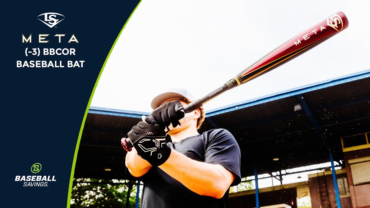 Louisville Slugger 2025 Meta BBCOR Baseball Bat - YouTube