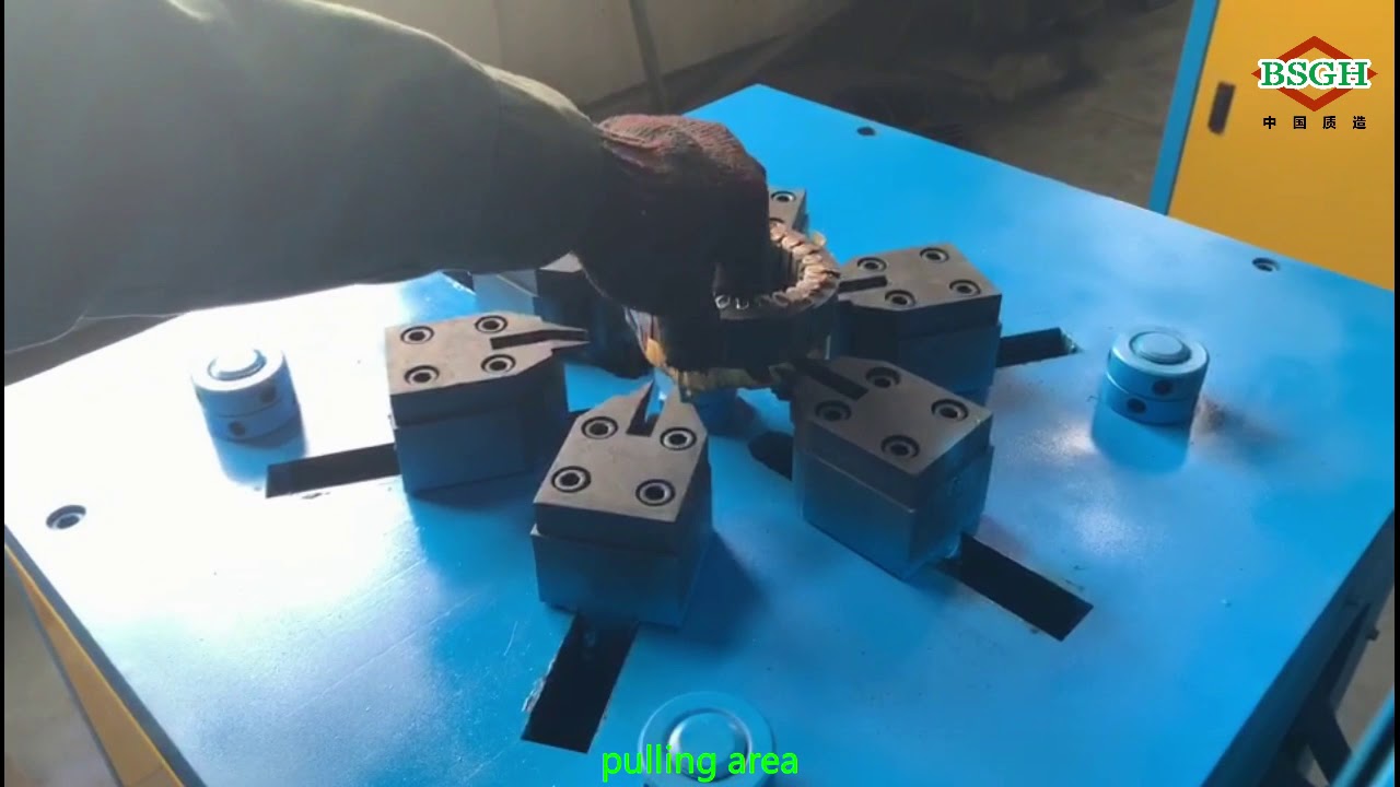 Dismantle scrap motors in 1 minute丨Electric motor separator recycling ...