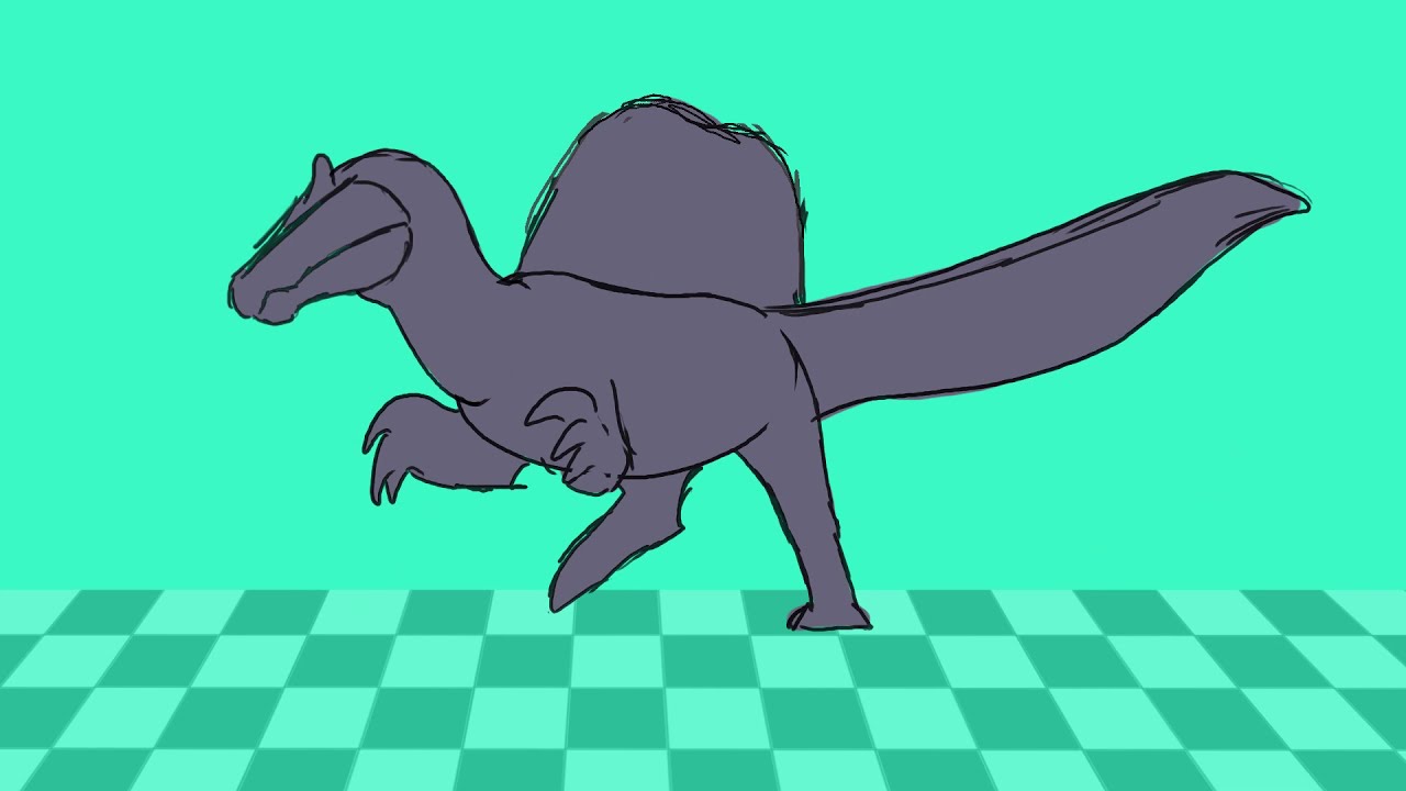 I'm Blue - Spinosaurus Dance Animation - YouTube