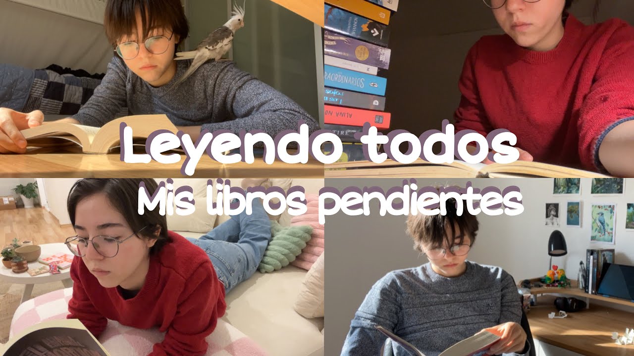 LEYENDO TODOS MIS LIBROS PENDIENTES :) Emily Rangel - YouTube