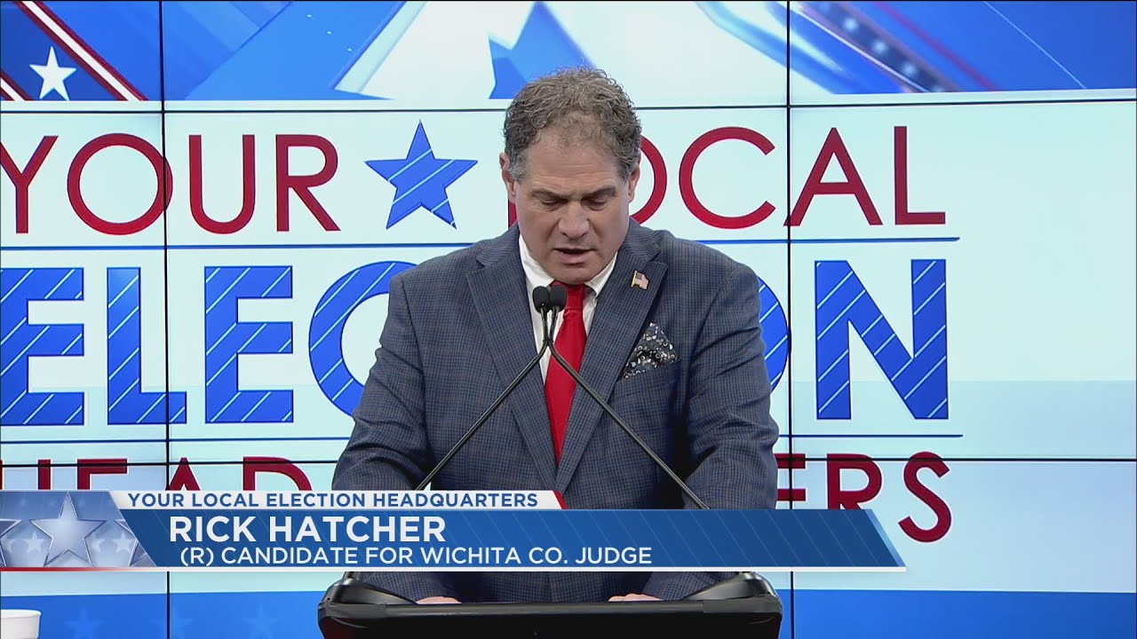 Wichita County Judge Debate: Rick Hatcher closing statements - YouTube