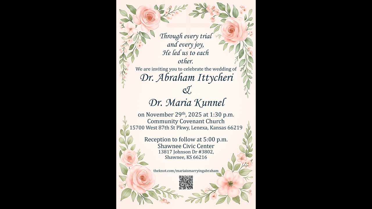 Abraham and Maria Wedding Live - YouTube