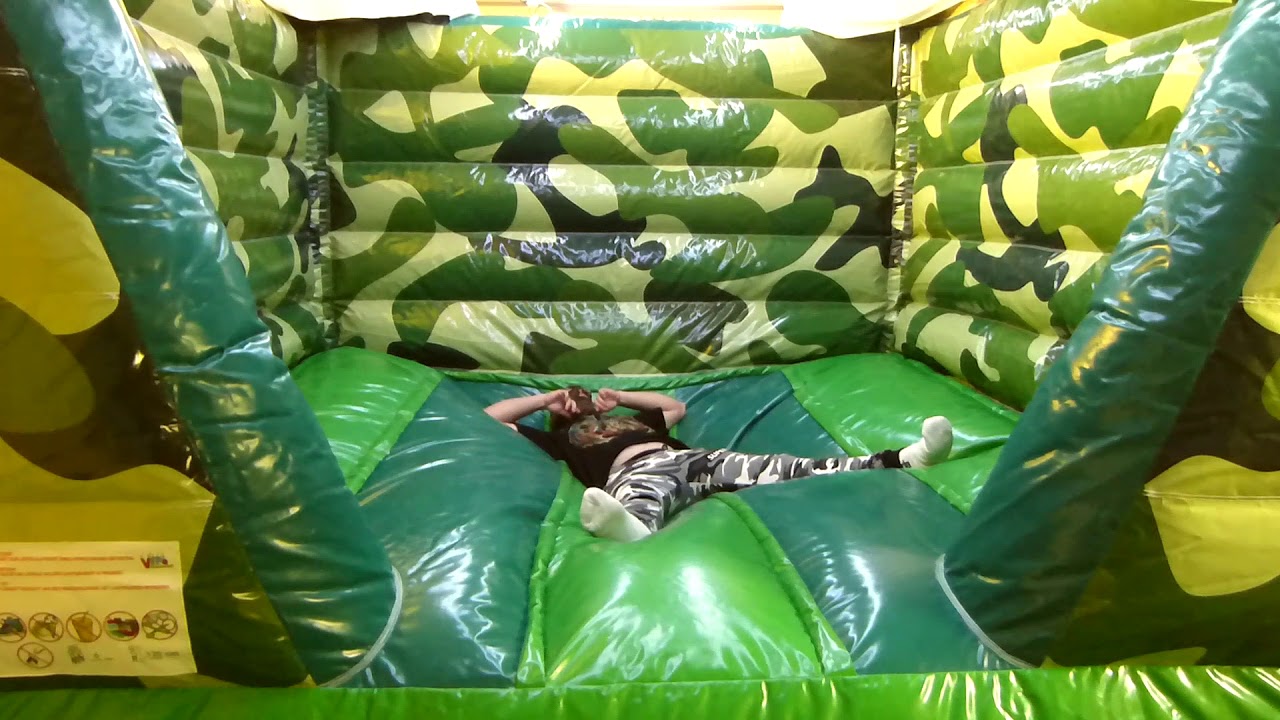 Defleting Bouncy Castle - YouTube