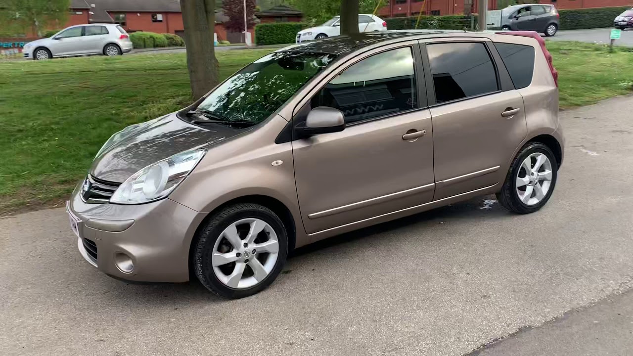 2010 Nissan Note 1.6 Tekna Automatic - YouTube