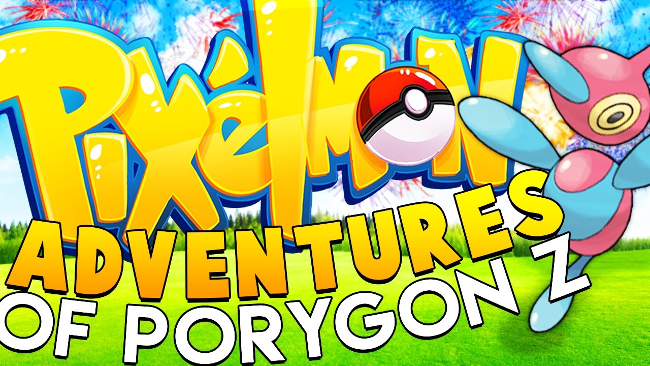 THE ADVENTURES OF PORYGON-Z - Minecraft PIXELMON ISLAND - Pokemon ...