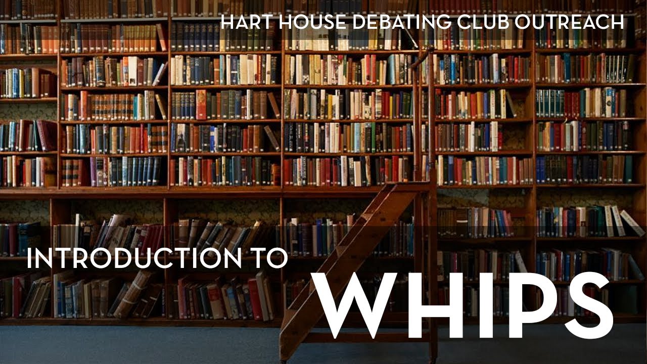 Strategies for Whip Speeches - YouTube