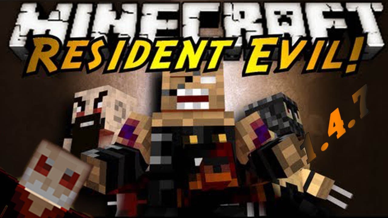 The Resident Evil Mod para Minecraft en español 1.4.7 - YouTube