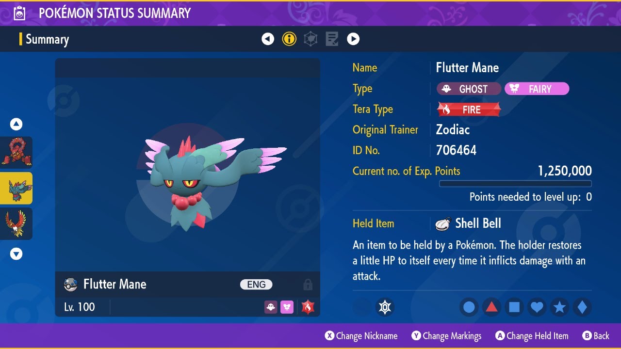 Flutter Mane - 7 Star Iron Bundle Raid - Solo - Pokemon Scarlet/Violet ...