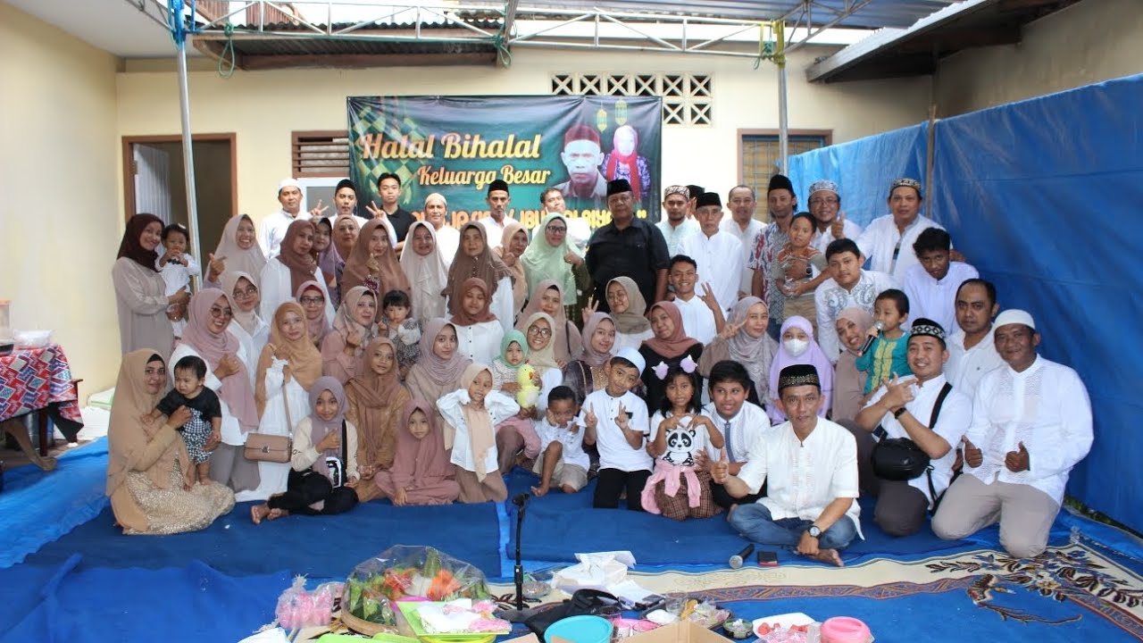 Halal Bihalal Keluarga Besar Bani Djasim/Ibu Salbiyah - YouTube