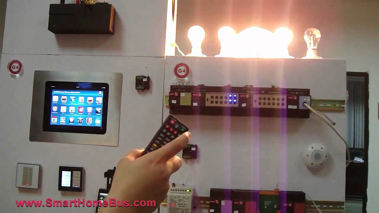 Smart-Bus G4 Handheld Remote Control by Smart-Group - YouTube