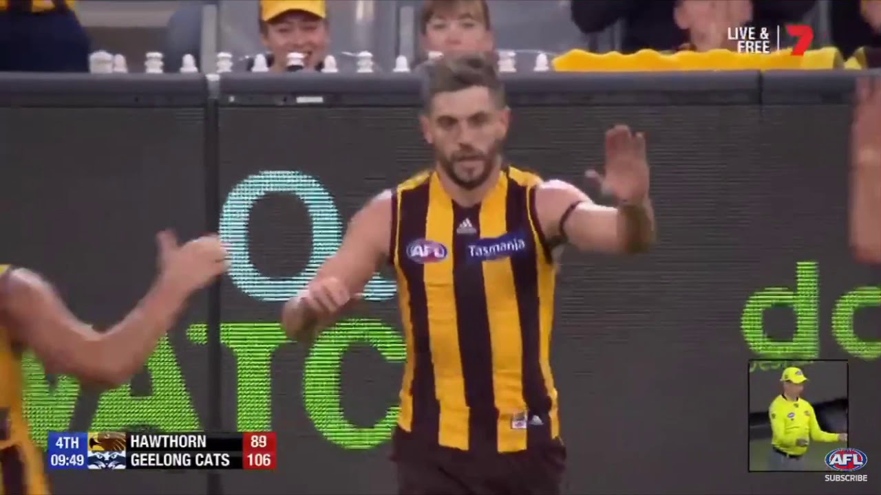 Both Hawthorn vs Geelong games from 2019 Hawthorns best moments - YouTube