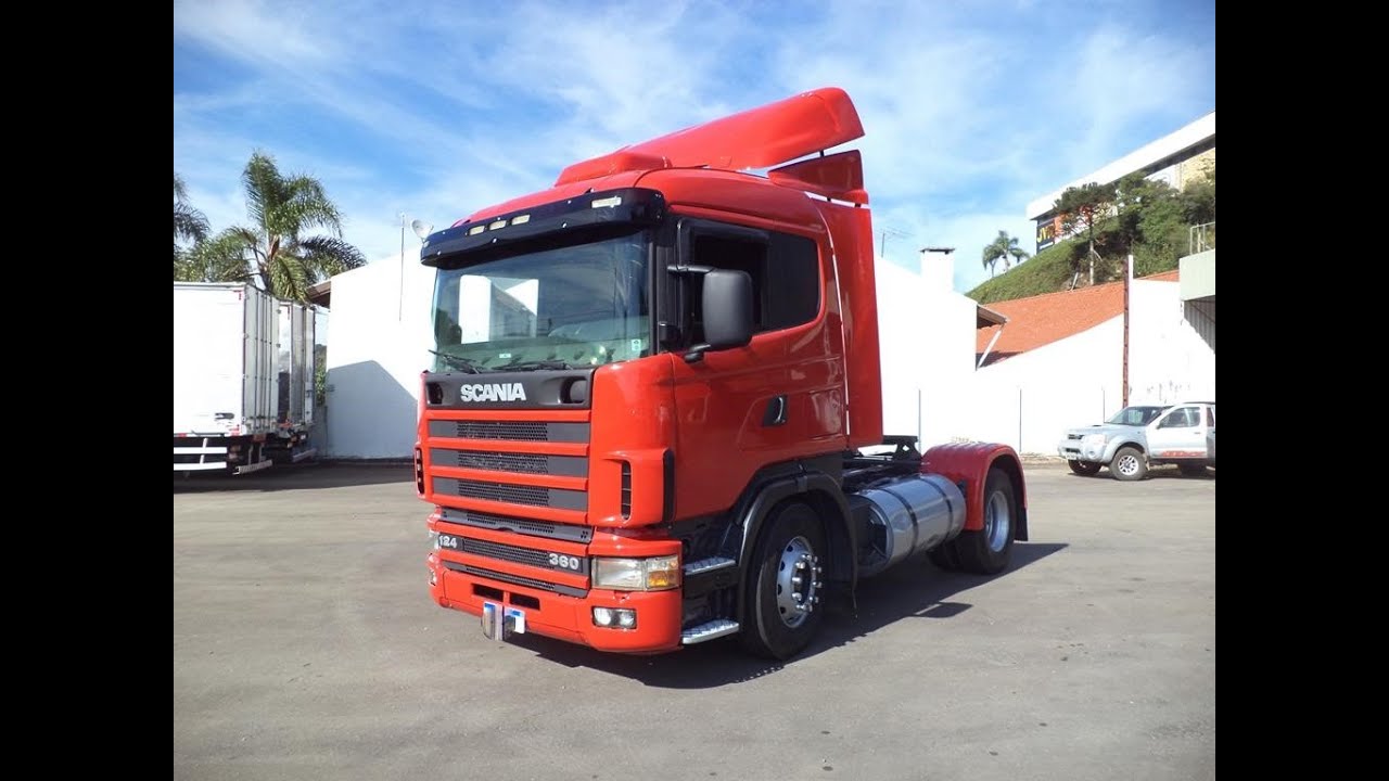 Scania R124 4X2 360 - 2001 - YouTube