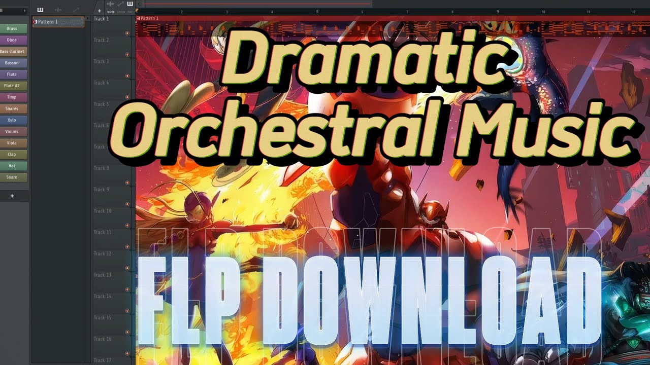 [FLP] Dramatic Orchestral Music #9 | FL Studio Project Download - YouTube