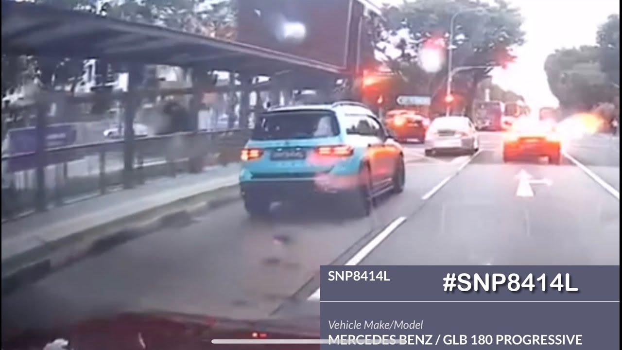 4aug2025 east coast road #SNP8414L mercedes glb 180 fail to conform to ...