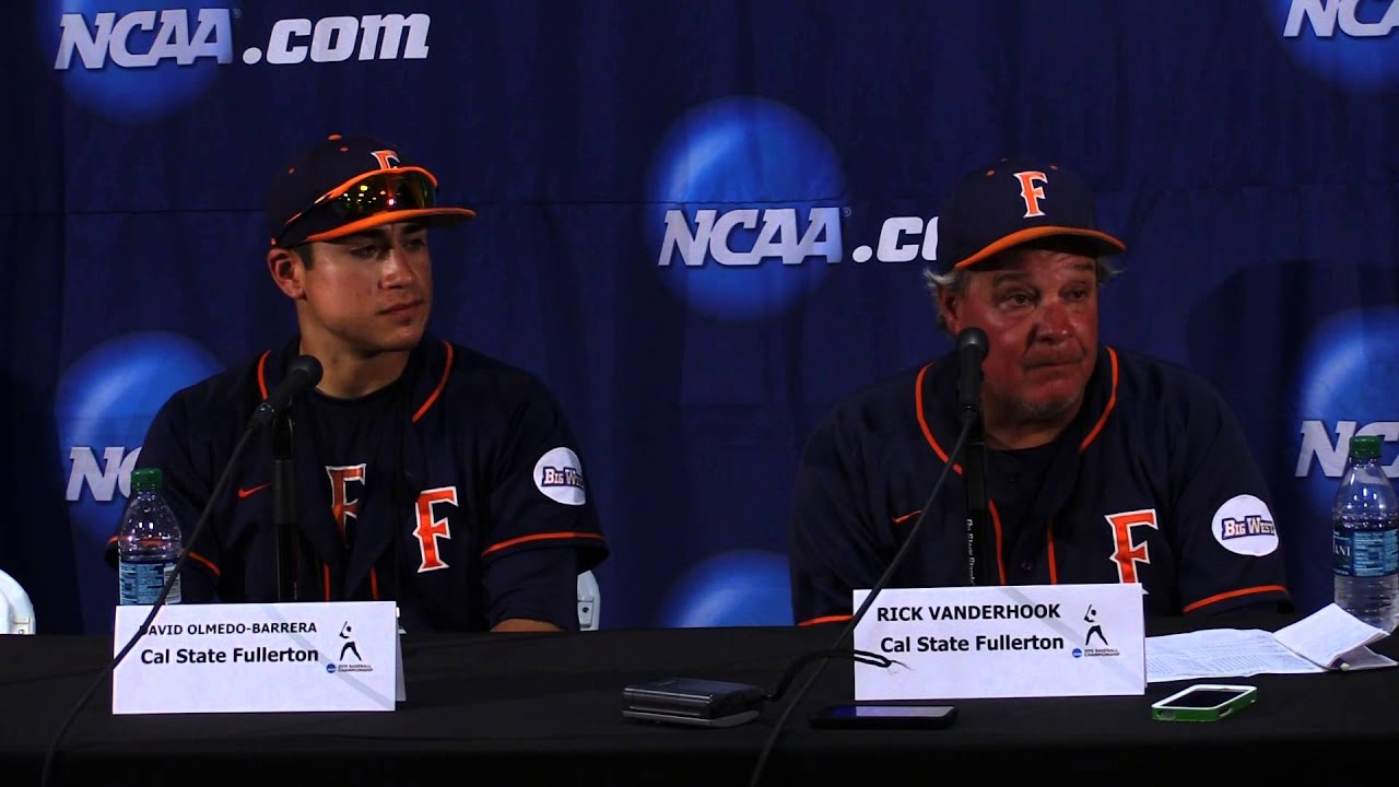 Rick Vanderhook & David Olmedo-Barrera Louisville Super Regional Game 2 ...