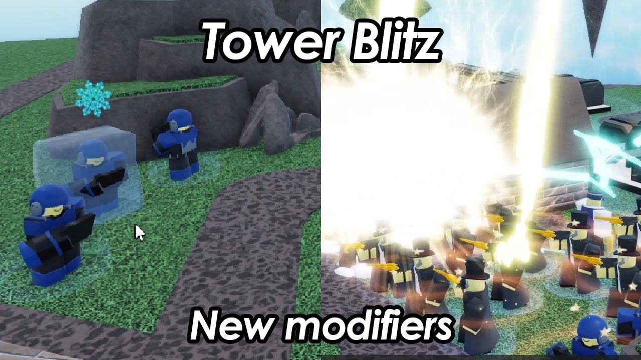 Tower Blitz New Update - New 3 modifiers - YouTube