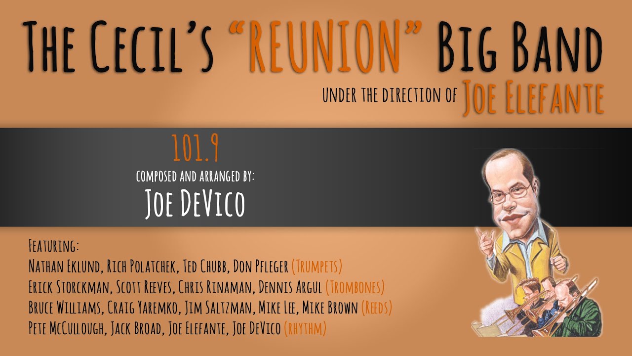 Cecil's "Reunion" Virtual Big Band - YouTube