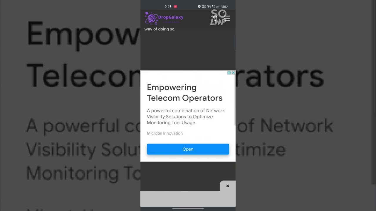 Drop Galaxy Toturial To download A Video - YouTube
